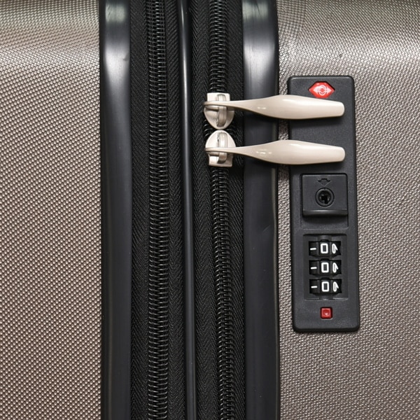 Valiza voiaj, Perfect line, ABS, 67 x 27 x 45 cm, Extender, Maro - eMAG.ro