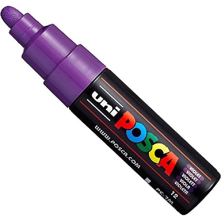 Set 15 Markere Posca, PC-7M, Multicolor - eMAG.ro