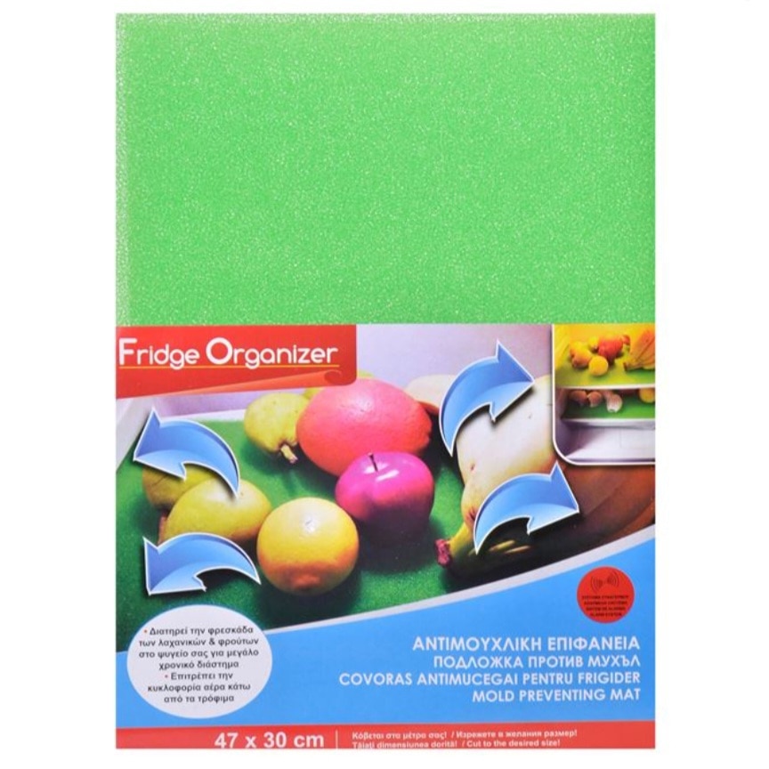 Covoras antimucegai, pentru frigider, verde, 47 x30 - eMAG.ro