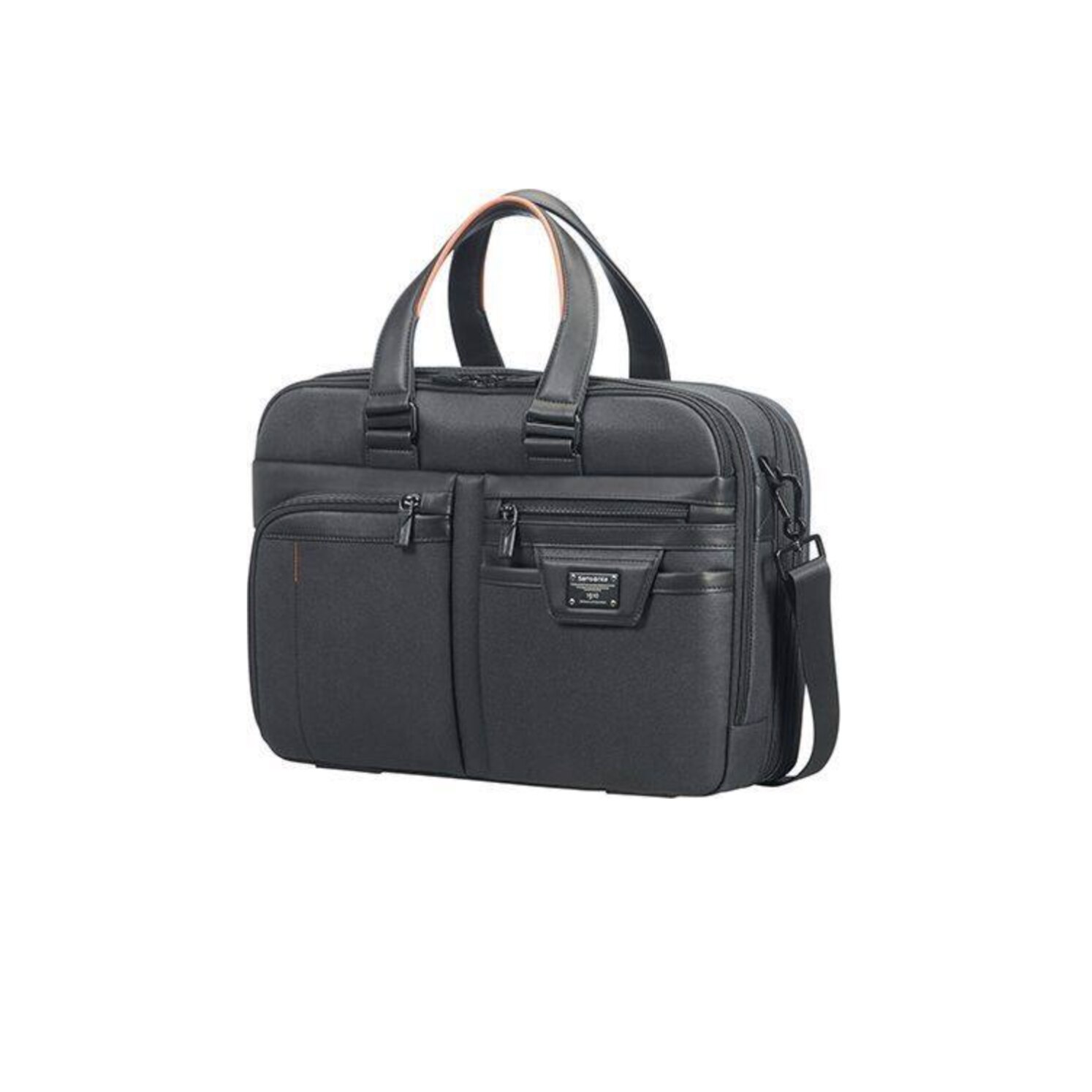 Geanta neagra din material textil pentru laptop Samsonite Zenith de 15. ...