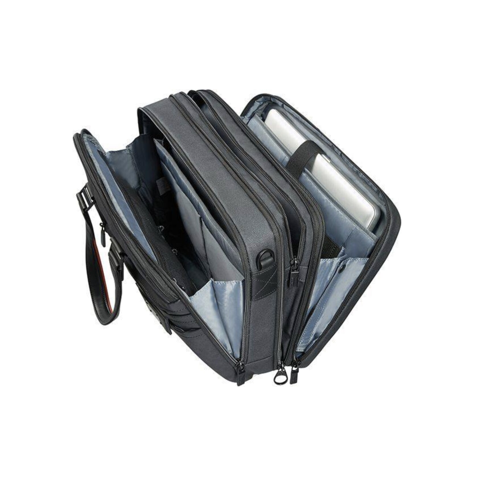 Geanta neagra din material textil pentru laptop Samsonite Zenith de 15. ...