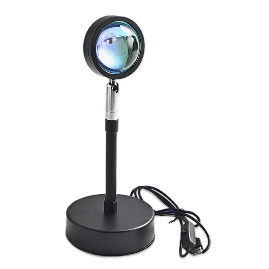 Proiector cu lampa, LED, USB, 16 culori, Negru - eMAG.ro