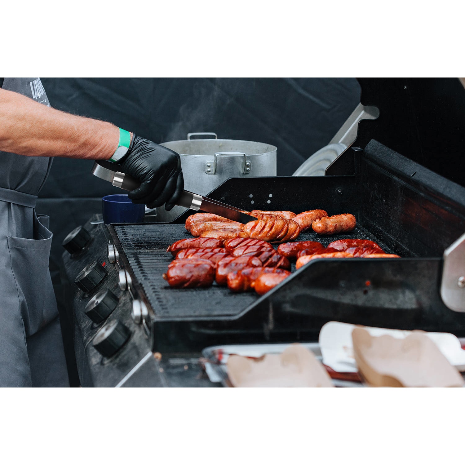 Комплект от 5 прибора за барбекю "LikeSmart Barbeque Set", включен ...