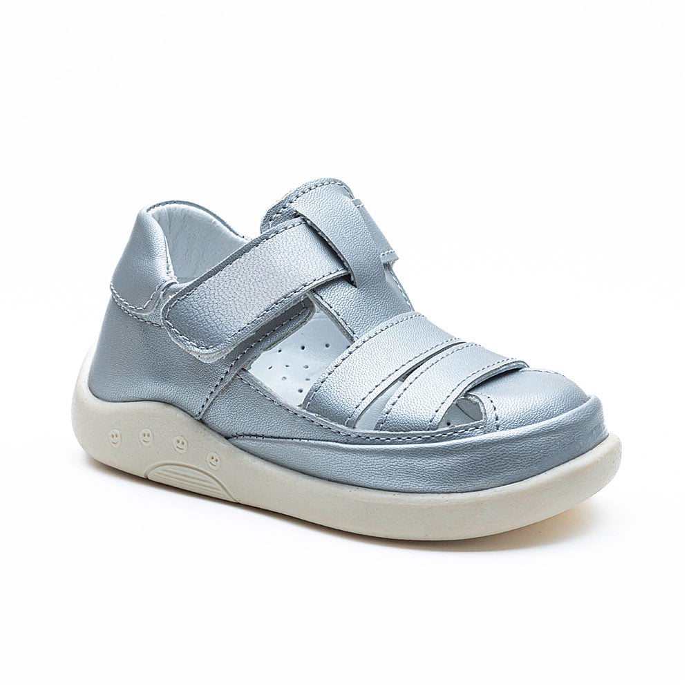 Sandale copii piele Kidopo Softy Jerry Grey, marimea 25 - eMAG.ro