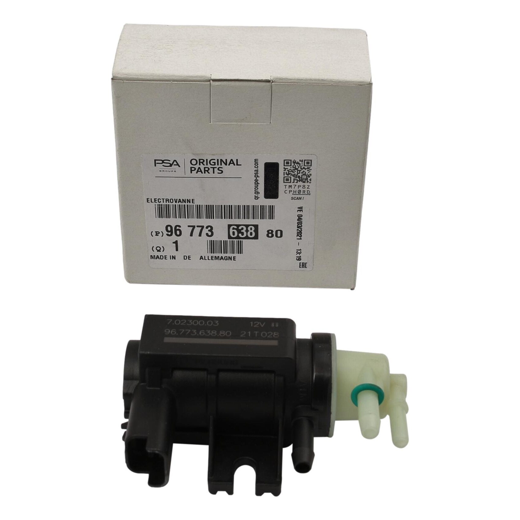 Electrovalva turbocompresor, Peugeot, Compatibila cu Peugeot 308, Negru ...