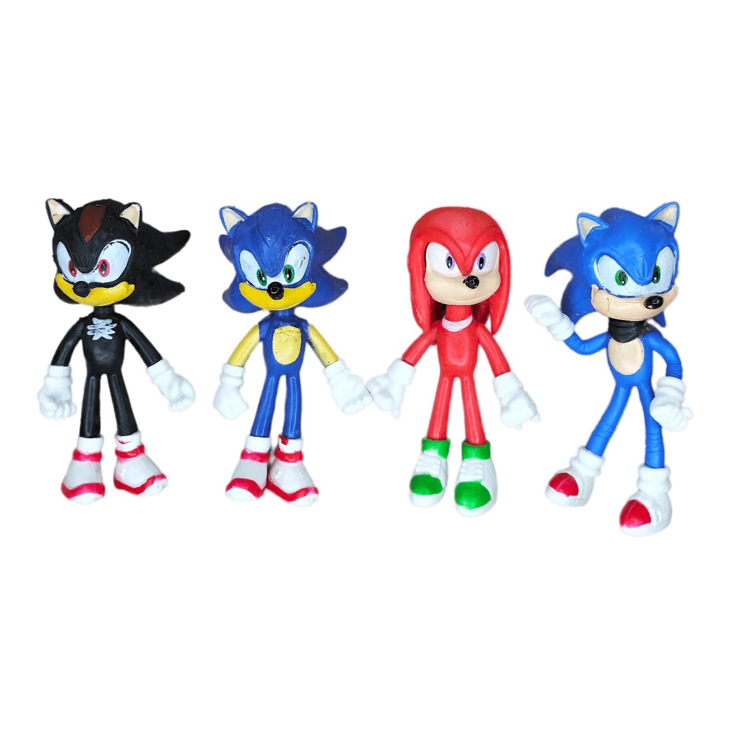 Set Sonic, 4 Figurine, 10 cm, Multicolor - eMAG.ro