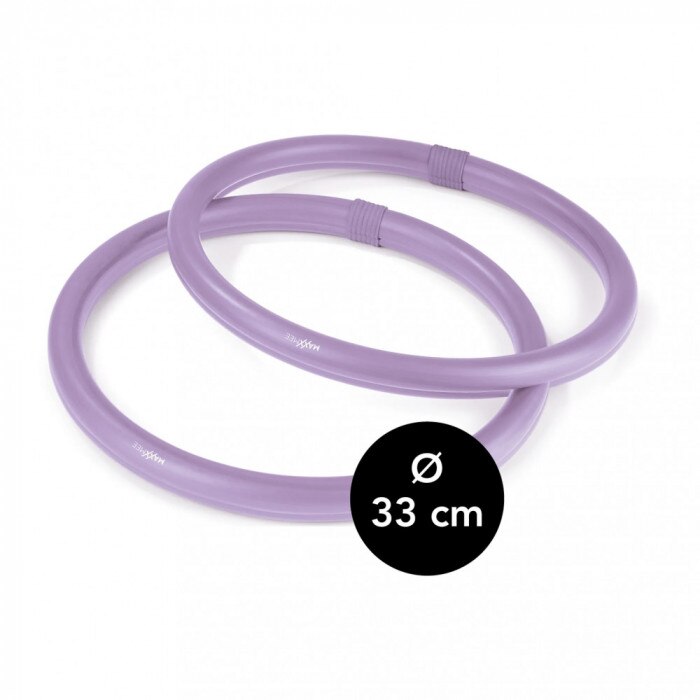 Set 2 mini cercuri hula hoop Maxxmee, diametru 33 cm, pentru brate ...