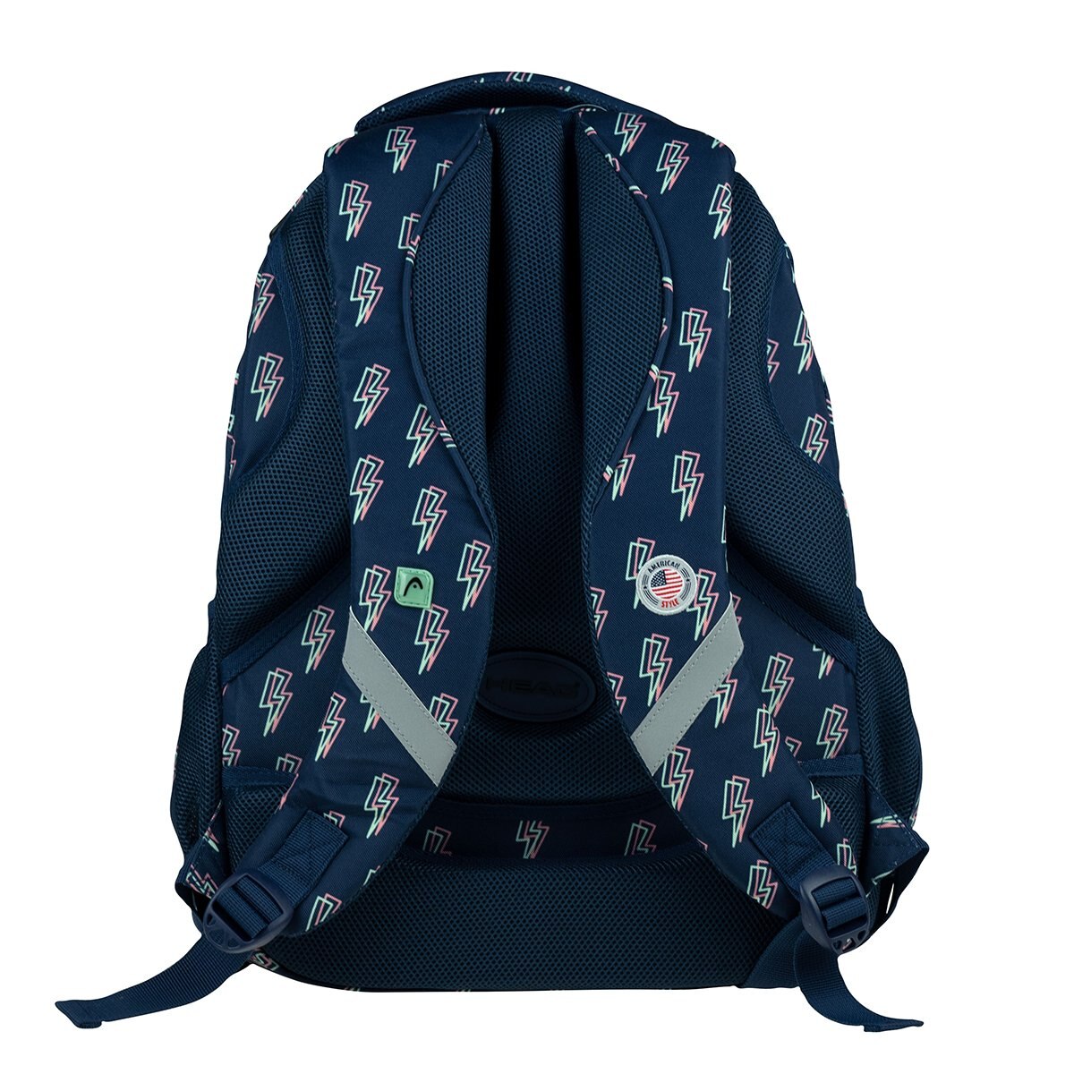 Ghiozdan Head HD-443, 4 compartimente, design fulger - eMAG.ro