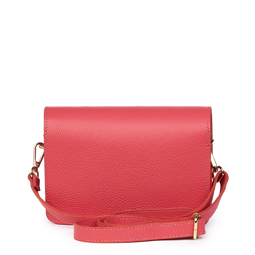 Poseta din piele naturala Mona corai - eMAG.ro