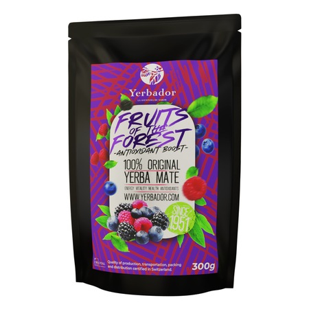Ceai de fructe de padure, Yerbador, Mate Premium, 300g - eMAG.ro