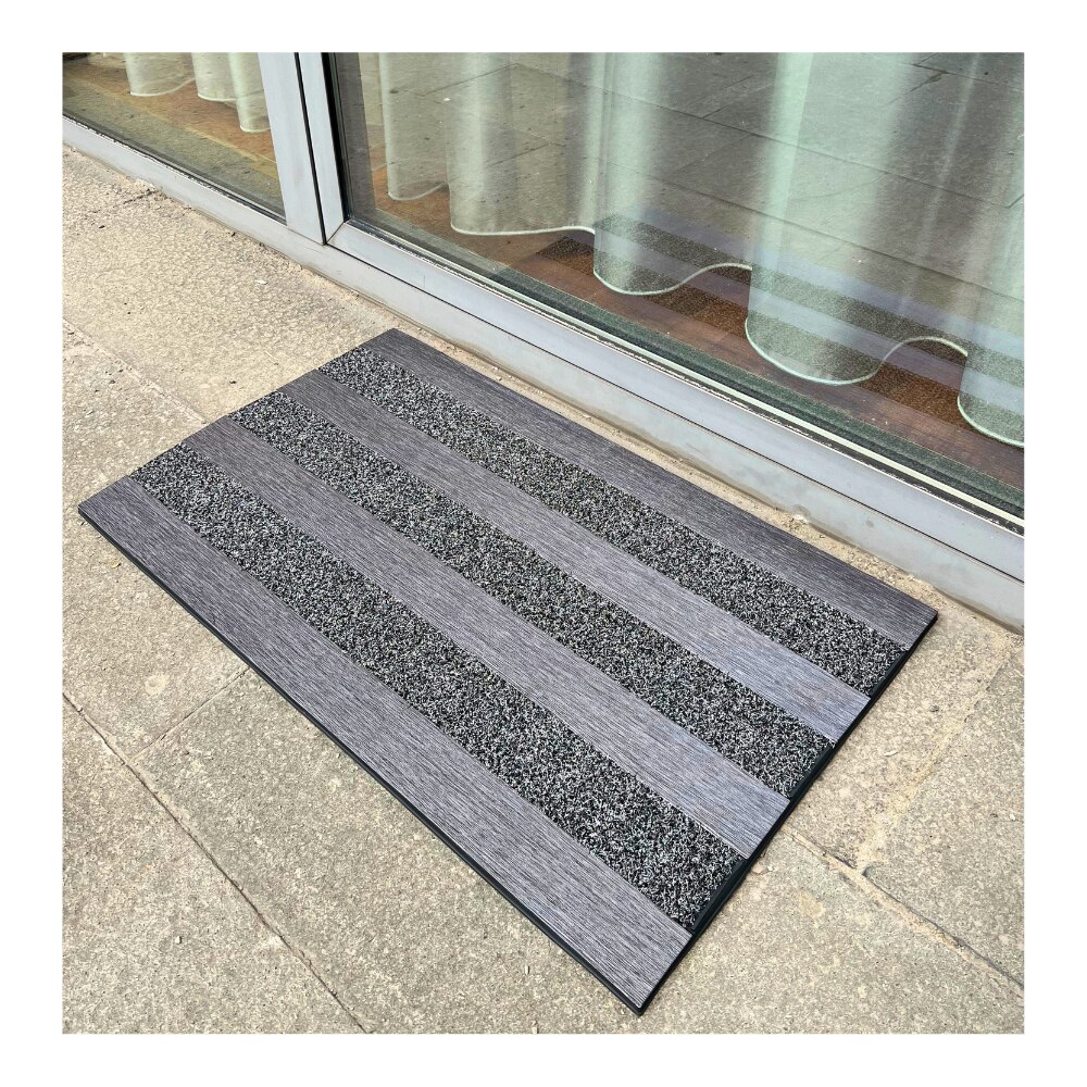 Covoras intrare modern, cauciuc si polietilena, foarte rezistent, DM 07 ...