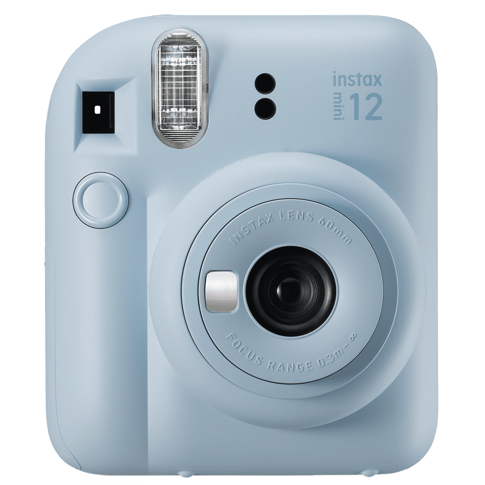 Aparat foto Instant Fujifilm Instax Mini 12 Pastel Blue + Geanta + Film ...