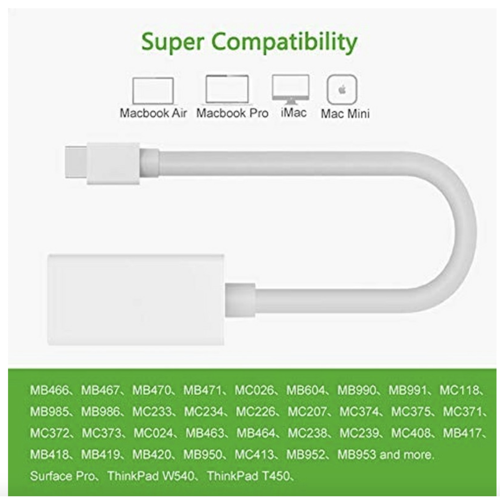 Mini DisplayPort към HDMI адаптерен кабел - eMAG.bg
