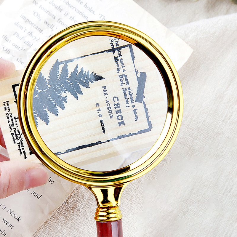 Lupa cu Lentila din Sticla 80mm pentru Citit, Bijuterii, Circuite, Zoom ...