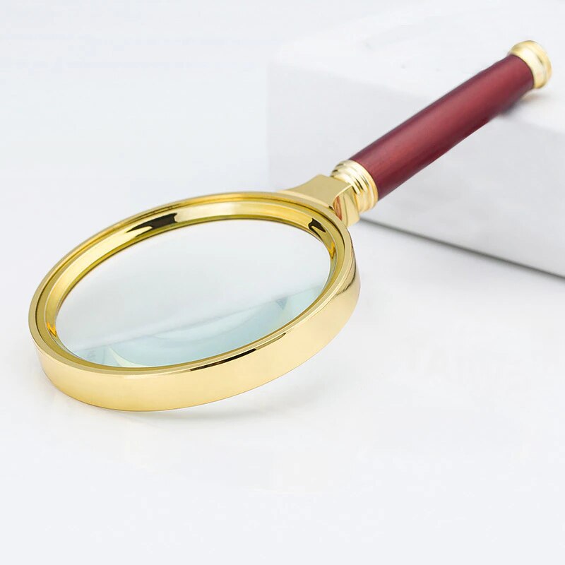 Lupa cu Lentila din Sticla 80mm pentru Citit, Bijuterii, Circuite, Zoom ...