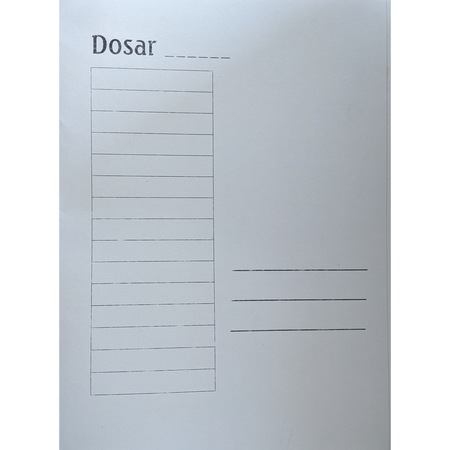 Dosar din carton cu sina 230 gr/mp - eMAG.ro