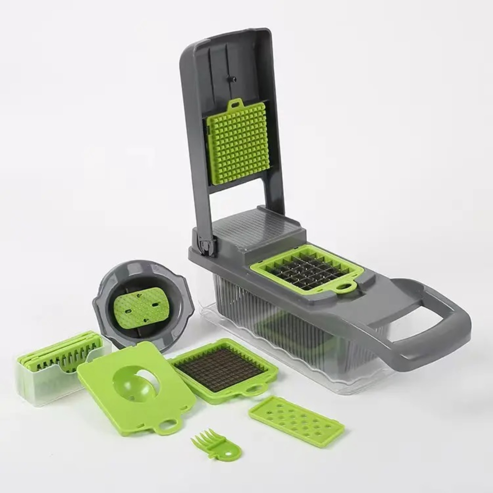 Razatoare multifunctionala legume si fructe 12 in 1 Deacon, lame inox ...