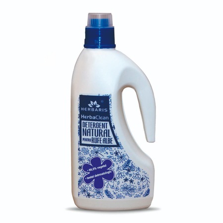 Detergent natural pentru rufe albe cu Roinita, Herbaris, 1500ml - eMAG.ro