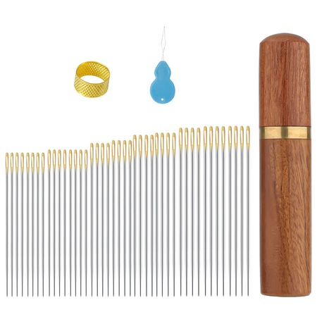 Set 45 crosetat, NUODWELL, Pentru coaserea manuala a mestesugurilor DIY ...