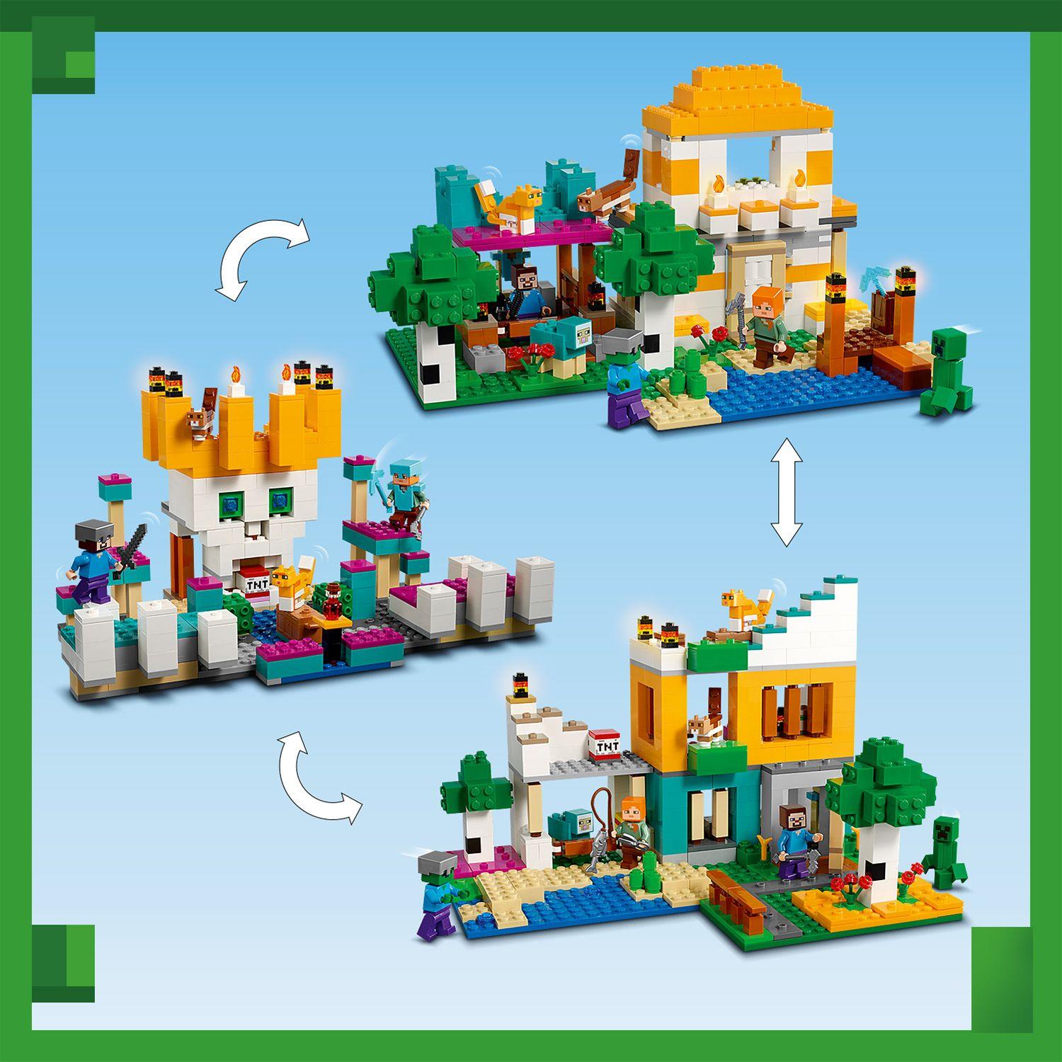 LEGO® Minecraft - Craft Box 4.0 21249, 605 части - eMAG.bg