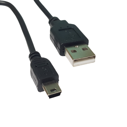 Cablu mini USB tata - USB tata, pentru dispozitive cu port mini USB ...