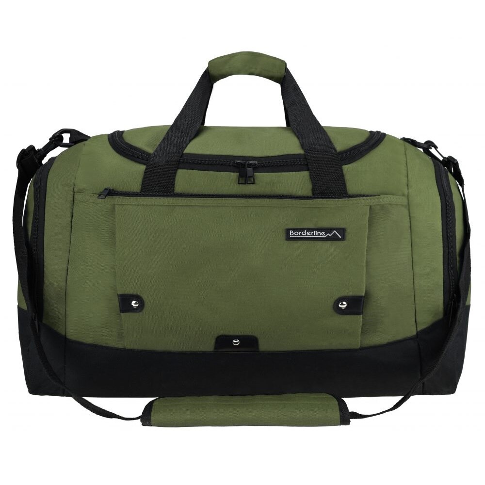 Geanta de calatorie, 42x31x35, Borderline, SB62, kaki - eMAG.ro