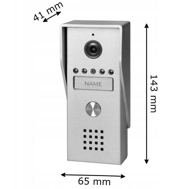 Videointerfon pentru o familie Vibell ORNO VI-VID-RO-1077, color, LCD 4 ...