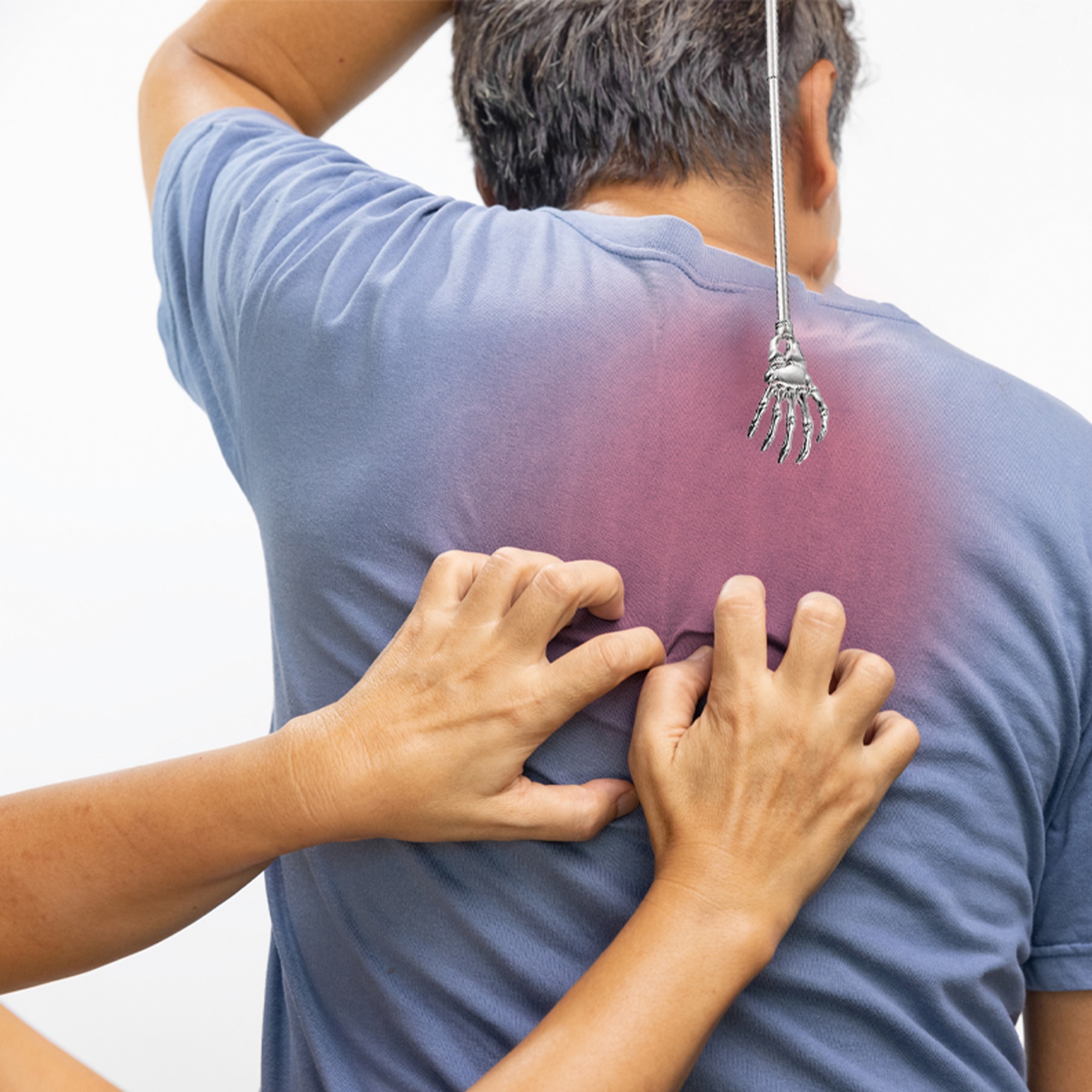 Scarpinator pentru Spate, Extensibil, 20-55cm, Negru - eMAG.ro