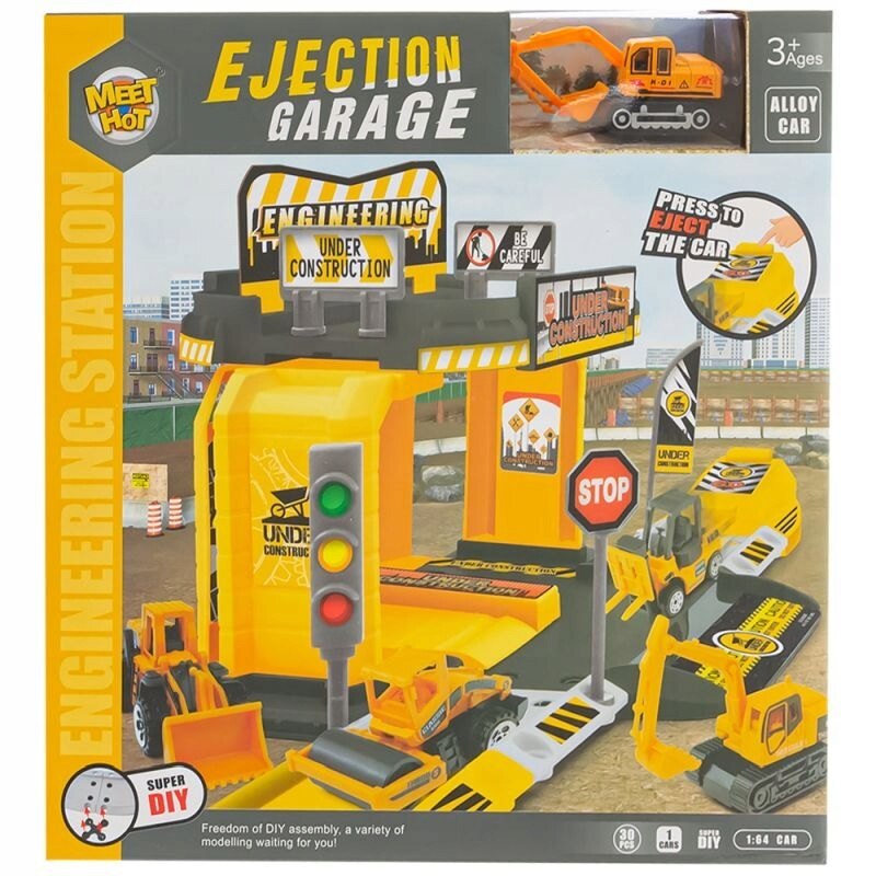Set jucarie de constructie, Eurobaby, Plastic, Multicolor - eMAG.ro