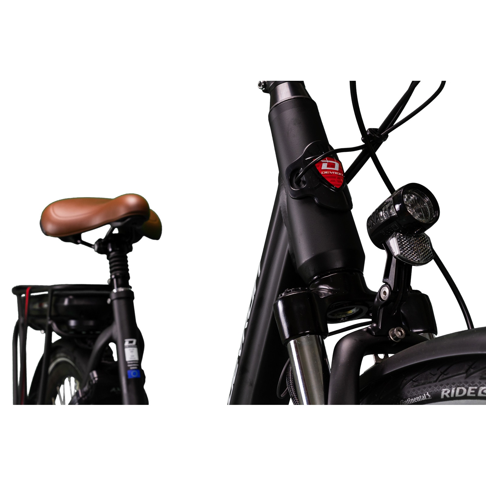 Devron Electric Bike 28126 Tárcsafék - 28 hüvelyk, XL, Fekete - eMAG.hu