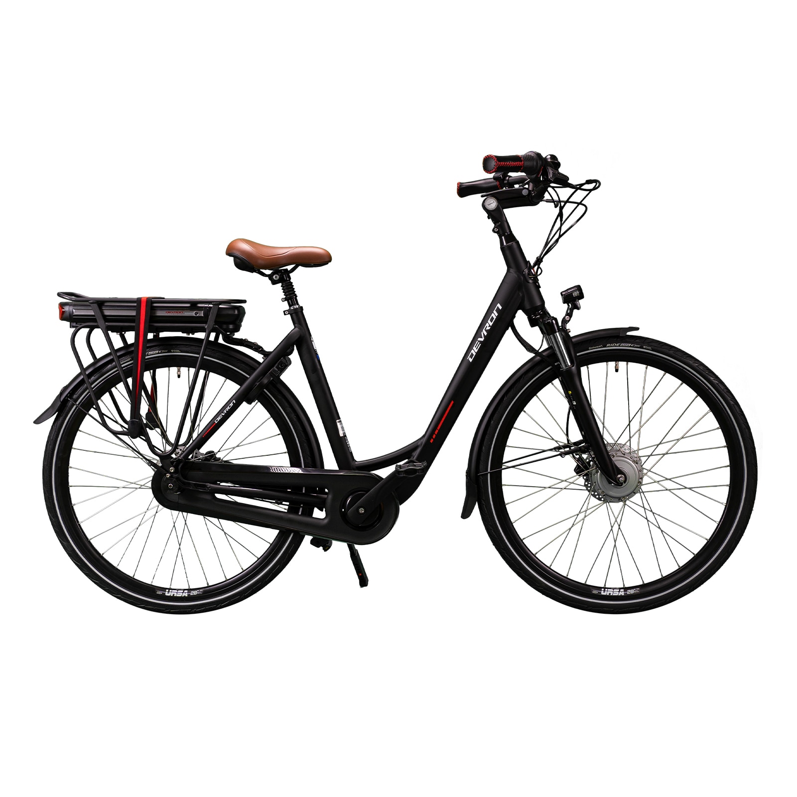Devron Electric Bike 28126 Tárcsafék - 28 hüvelyk, XL, Fekete - eMAG.hu