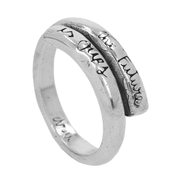 Inel spirala placat argint - Anekke - eMAG.ro