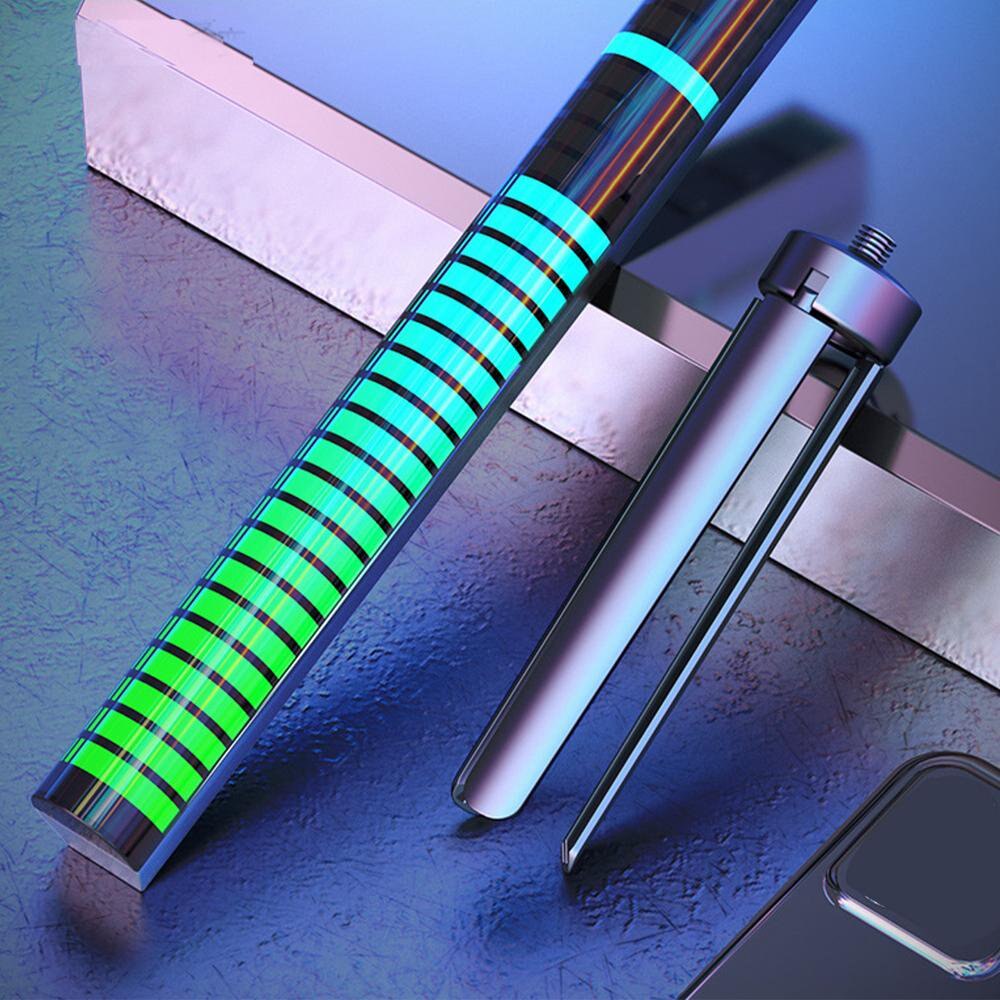 Lumini De Ritm LED RGB SIKS Cu Activare Sonora, Bara RGB Cu Funcitie VU ...