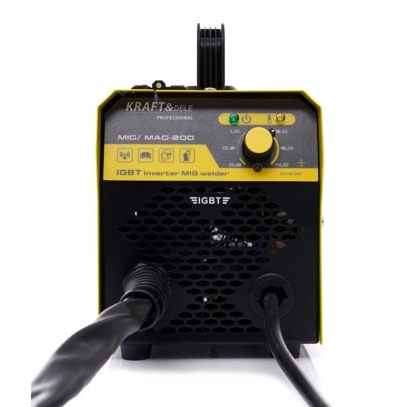 Aparat, invertor de sudura MIG 200A sarma fara gaz + fir sudura (KD810 ...