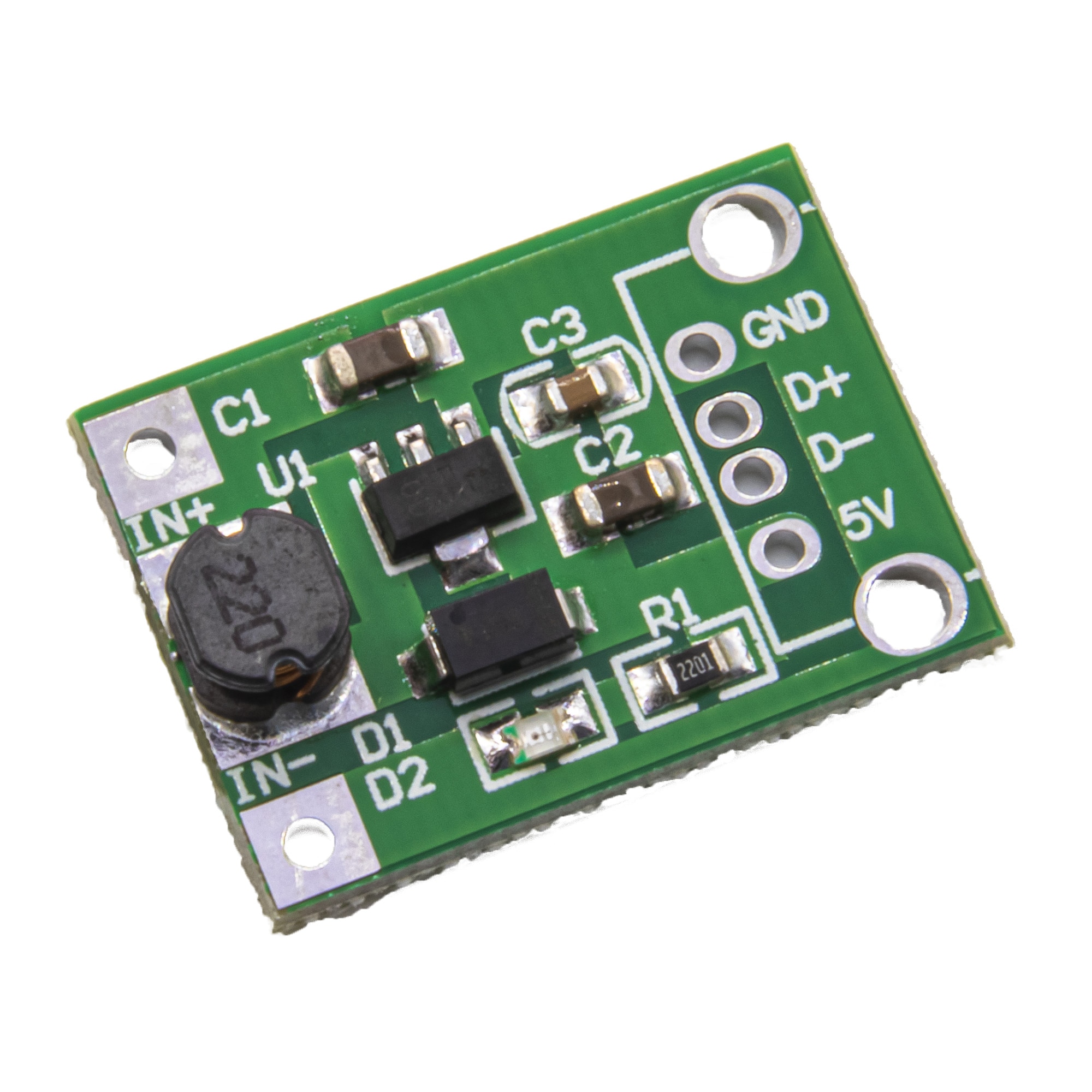Modul converter Step Up(ridicator)5V pana la 5V 500mA - eMAG.ro