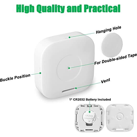 Set 4 termometre de camera, LCD, Alb - eMAG.ro