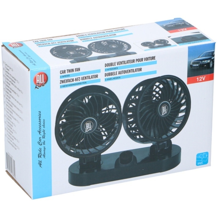 Ventilator auto dublu All Ride 12V - eMAG.ro