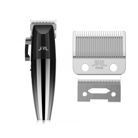 Set profesional de tuns cu masina si cutit, JRL Fresh Fade 2020C Silver ...