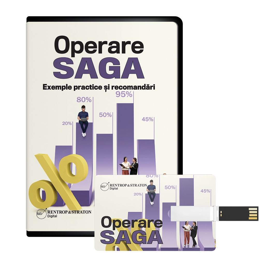 Operare SAGA. Exemple practice si recomandari. Rentrop&Straton - eMAG.ro