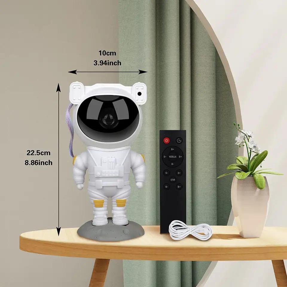 Proiector laser Astronaut cu joc de lumini nebula si stele, LED - eMAG.ro