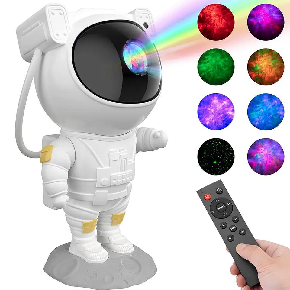 Proiector laser Astronaut cu joc de lumini nebula si stele, LED - eMAG.ro