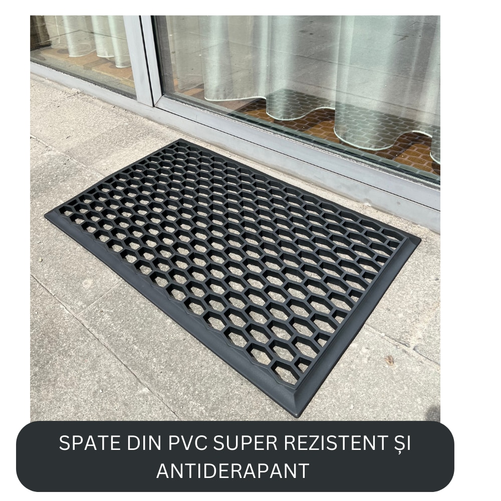 Covoras intrare, antiderapant, cauciuc & PVC, ultra rezistent, DM 08 ...