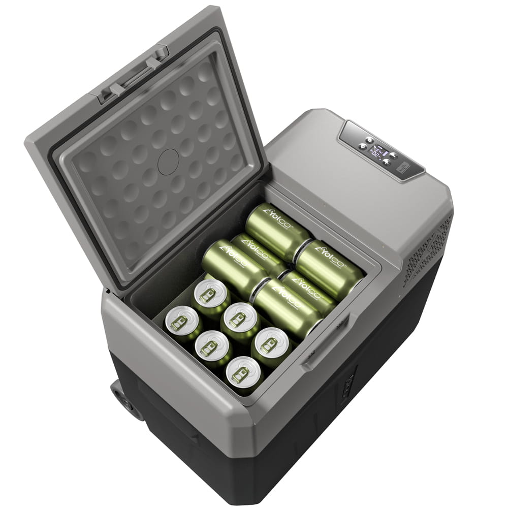 Lada frigorifica auto profesionala USB bluetooth 5.0 Yolco BCX40 GREY ...