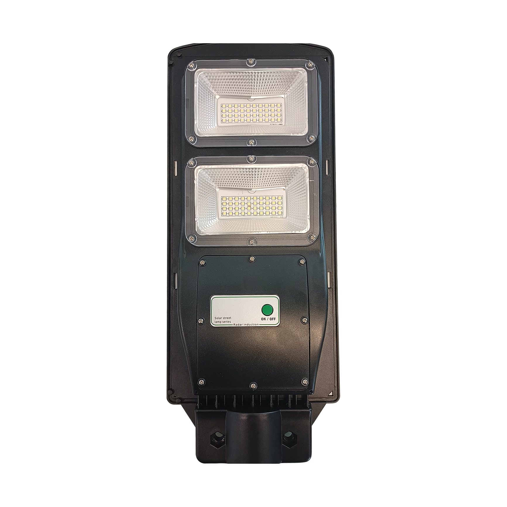 Lampa iluminat stradal cu led 40 W si panou solar - eMAG.ro