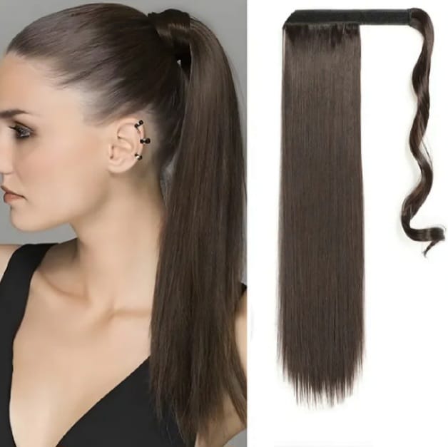 Extensii de par sintetic Cynos coada de par tip ponytail, intins ...