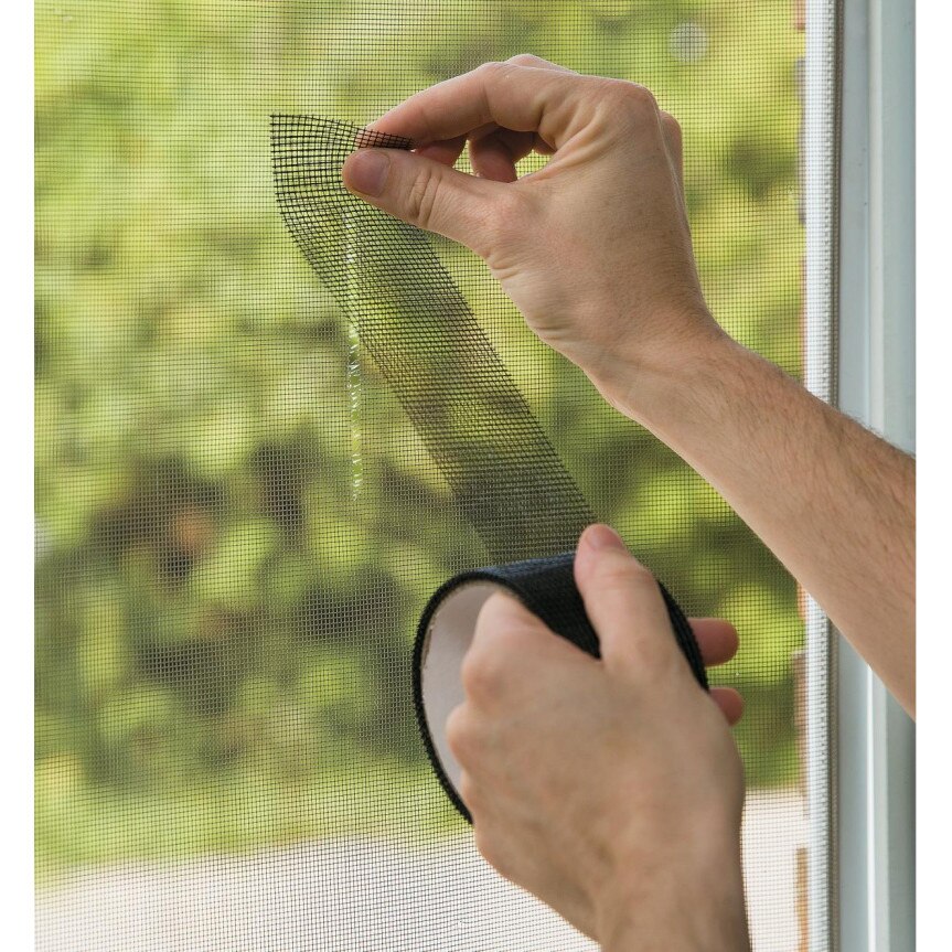 Banda adeziva pentru reparare plasa de tantari, insecte, rezistenta la ...