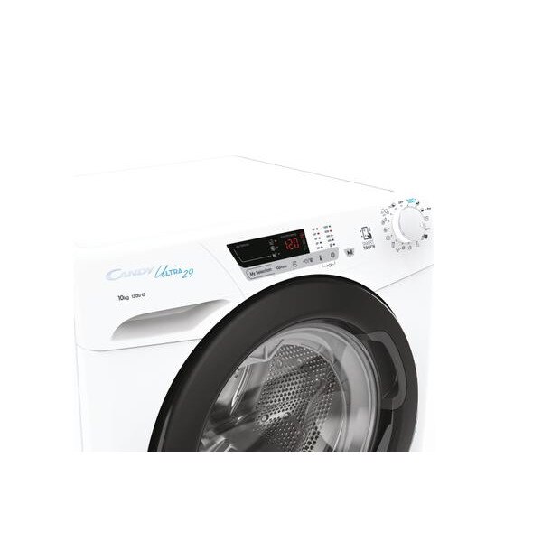 Пералня Candy HCU12102DB/1-S, 10 kg, 1200 RPM, 16 програми, Class E ...