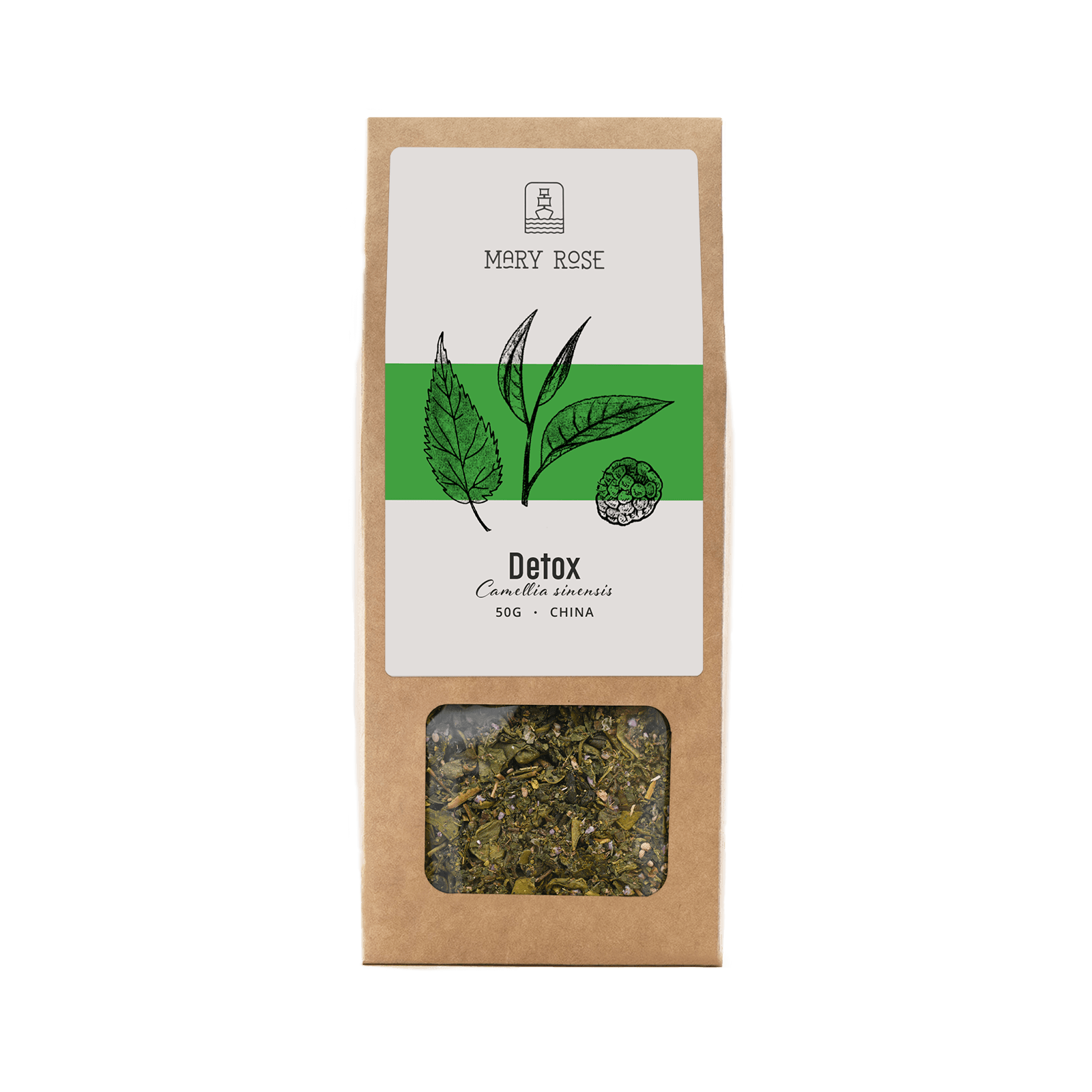 Ceai, Mary Rose, Detox, 50 G - eMAG.ro