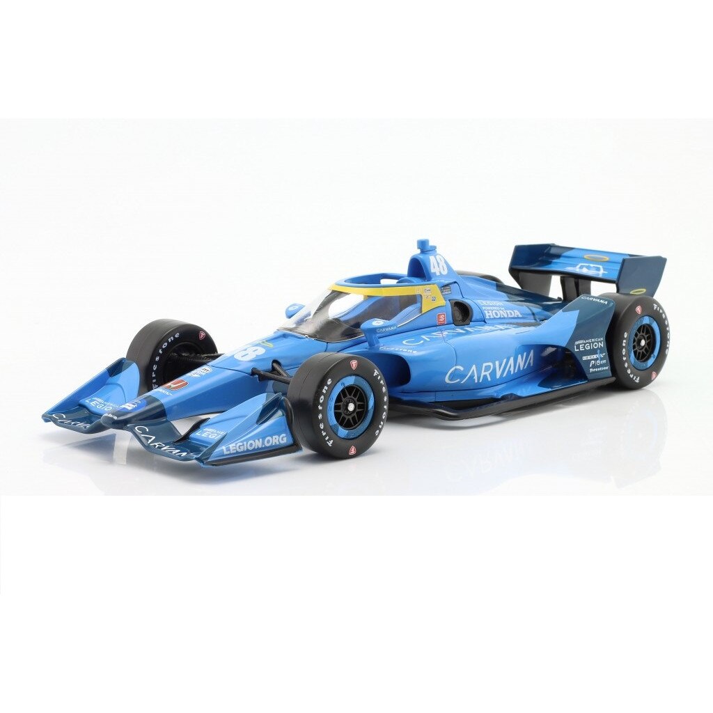 Macheta Formula 1 Jimmie Johnson #48 Indycar - 1/18 Greenlight - eMAG.ro