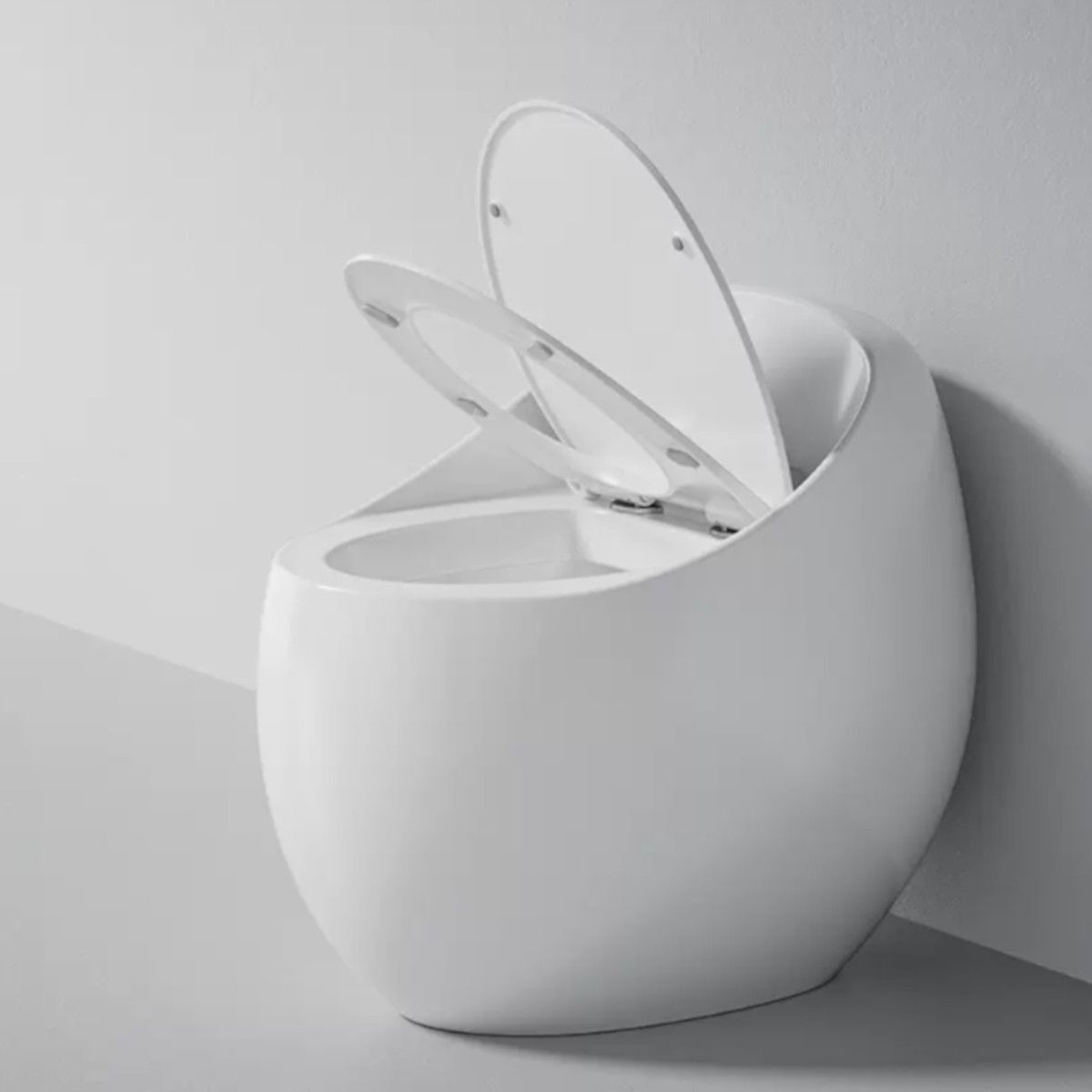 Vas WC New Santa Rimless, 65x47 cm, Rezervor Incorporat, Alb, montaj ...